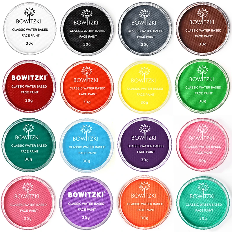 Bowitzki-30g-Single-Color-Face-Paint-Body-Paint-Hypoallergenicity-For ...