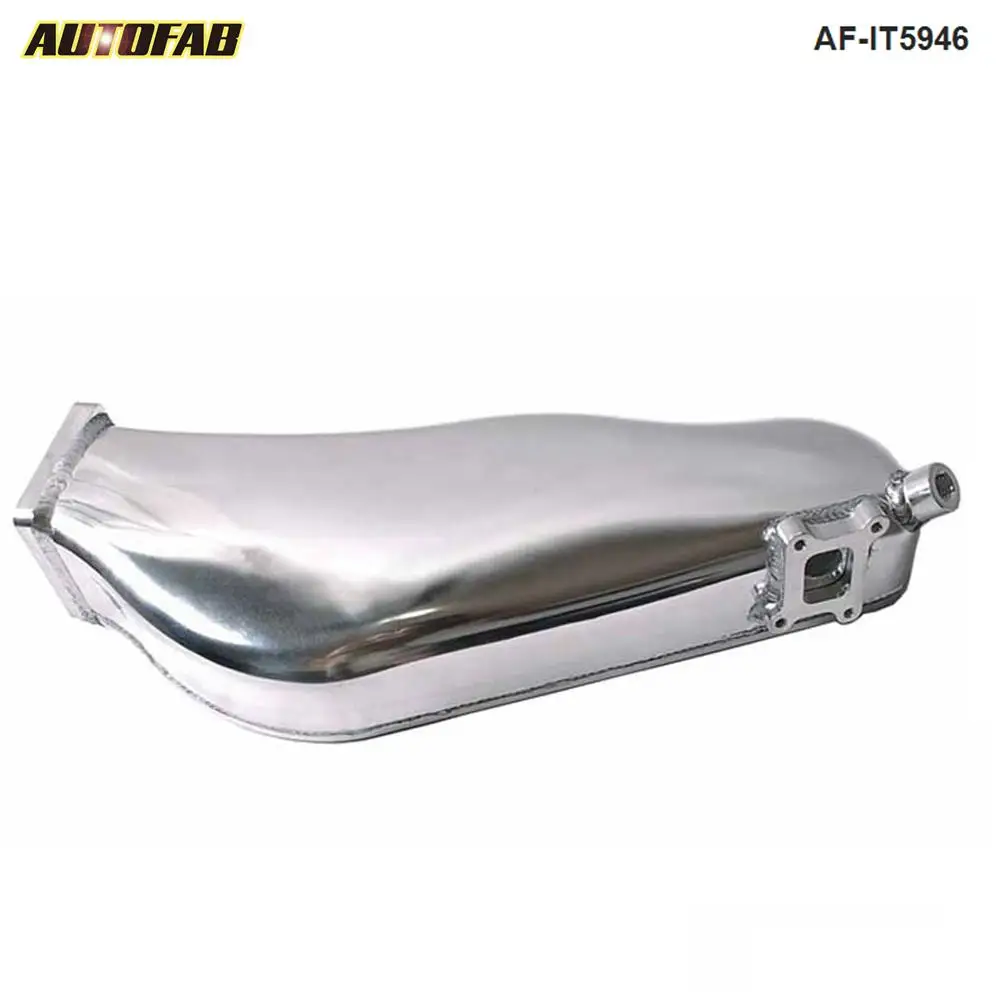 Polished Cast Aluminum Turbo Intake Manifold For NISSAN RB20 Jdm high ...