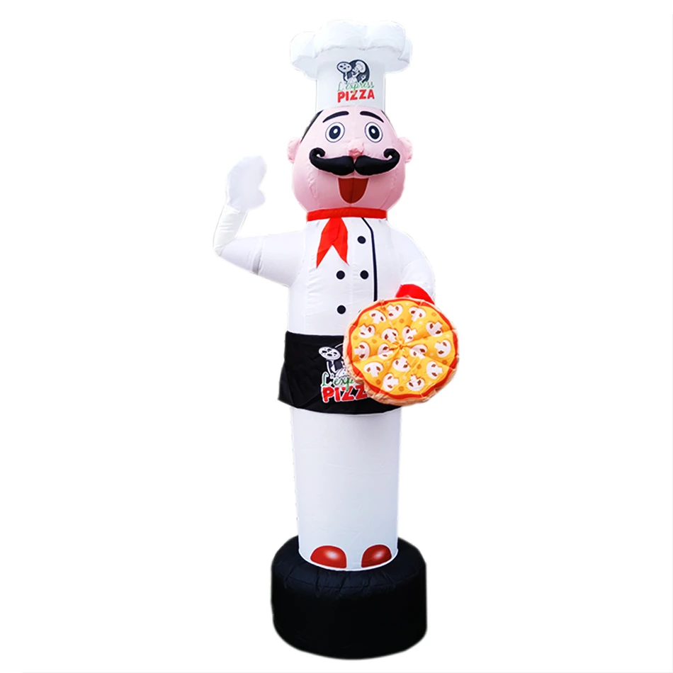 New Restaurants Chef Pizza Inflatables Advertising With Blower Oxford ...