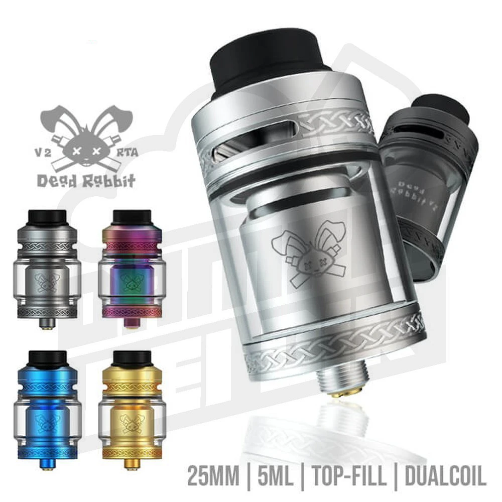 Vmiss Dead Rabbit V2 RTA Tank, atomizador de 5ml de capacidad, cubierta ...