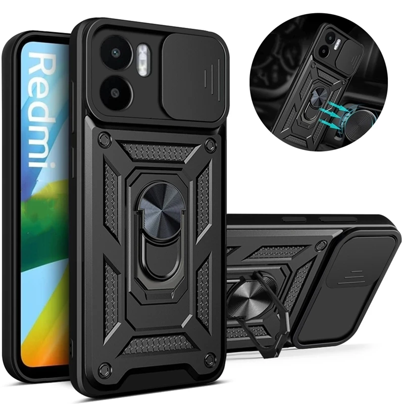 For-Xiaomi-Redmi-10-5G-Case-Armor-Shockproof-Slide-Camera-Protect-Phone ...