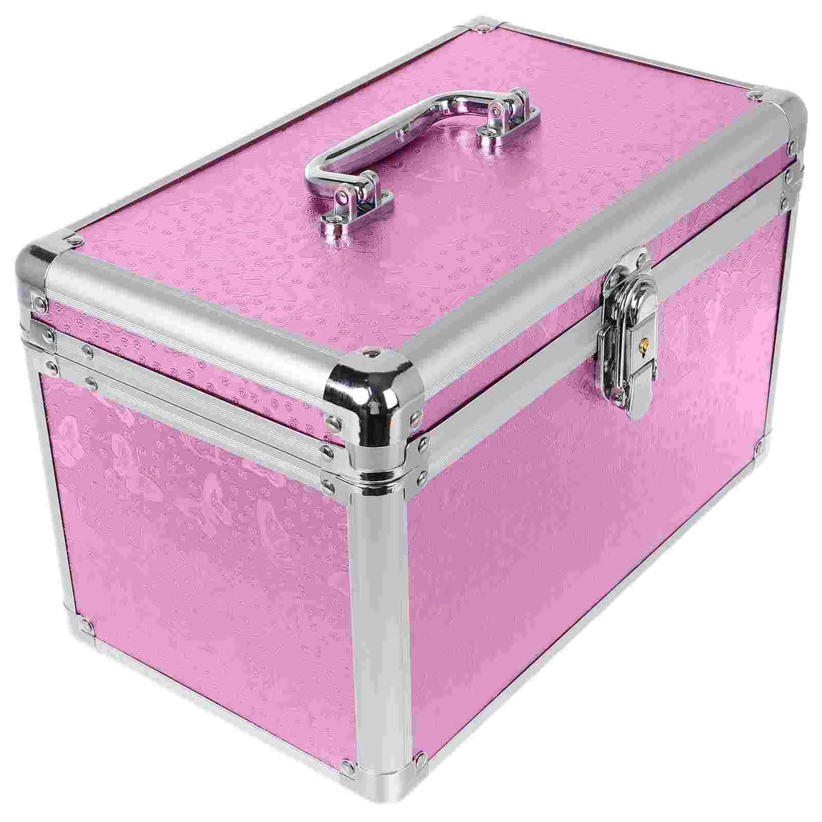 Medical-Kit-Storage-Box-Metal-Tote-Case-Aluminum-Garage-Organization ...