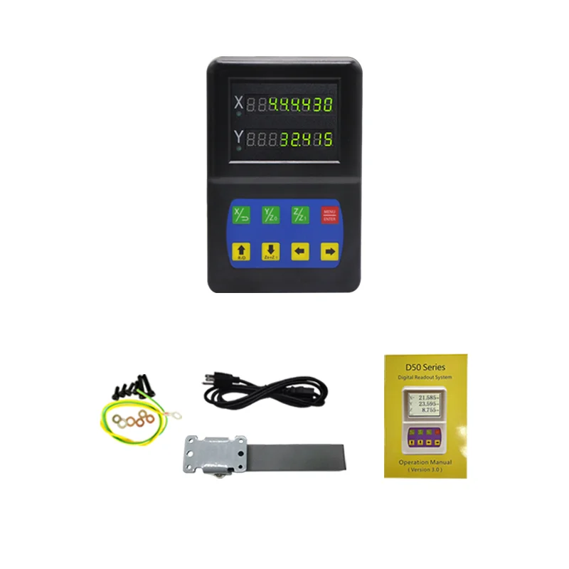 Small Mini Size Dro 2 Axis Digital Readout System For Mini Milling ...