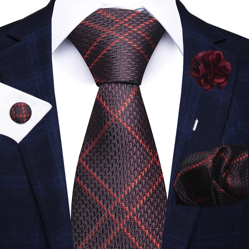 Ensemble-d-pingles-de-bouton-de-manchette-de-mouchoir-pour-hommes-bande ...