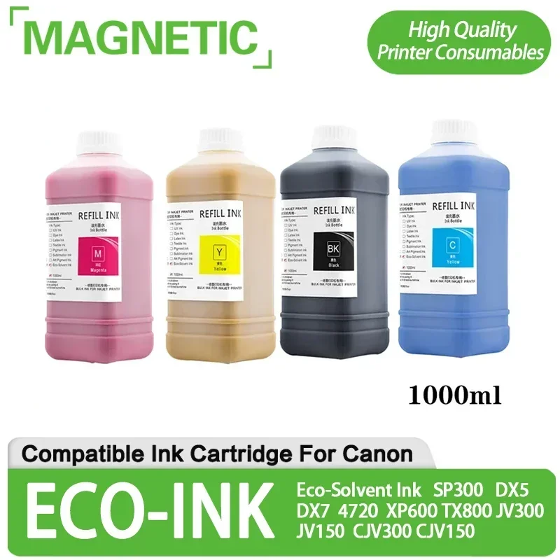 NEW-1000ML-Eco-solvent-Ink-Compatible-For-SS21-Mimaki-Printer-JV33-JV34 ...