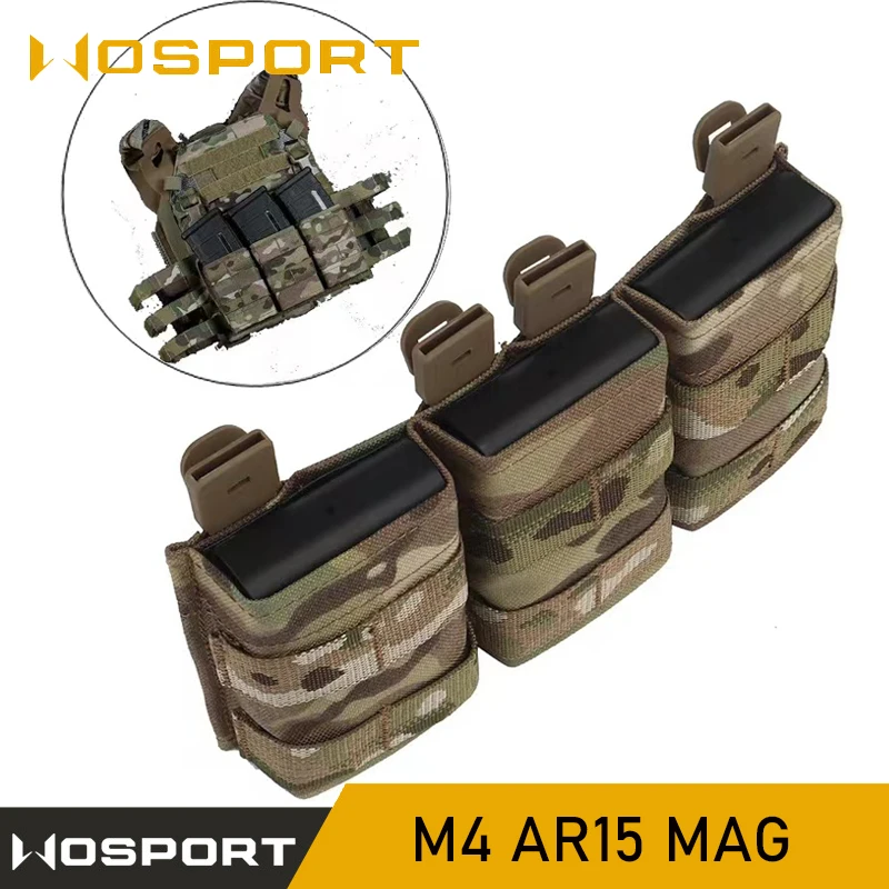 Rapid-Tactical-Mag-Pouch-556-Triple-Mag-Pouch-Hunting-Vest-with-MOLLE ...