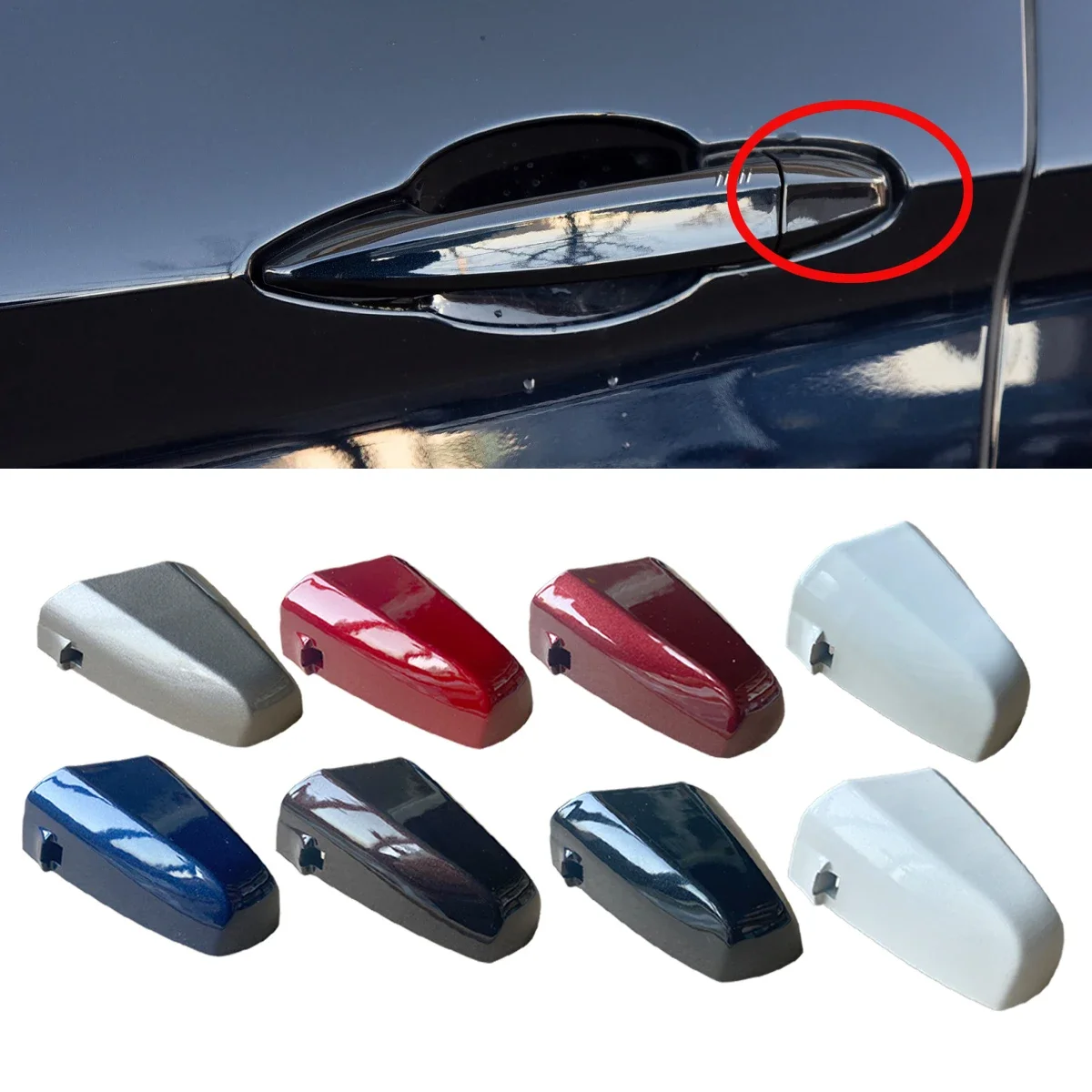 1PC New Exterior Door Handle Cover Cap For BMW X1 F48 X2 F39 F49 X5 F15 ...