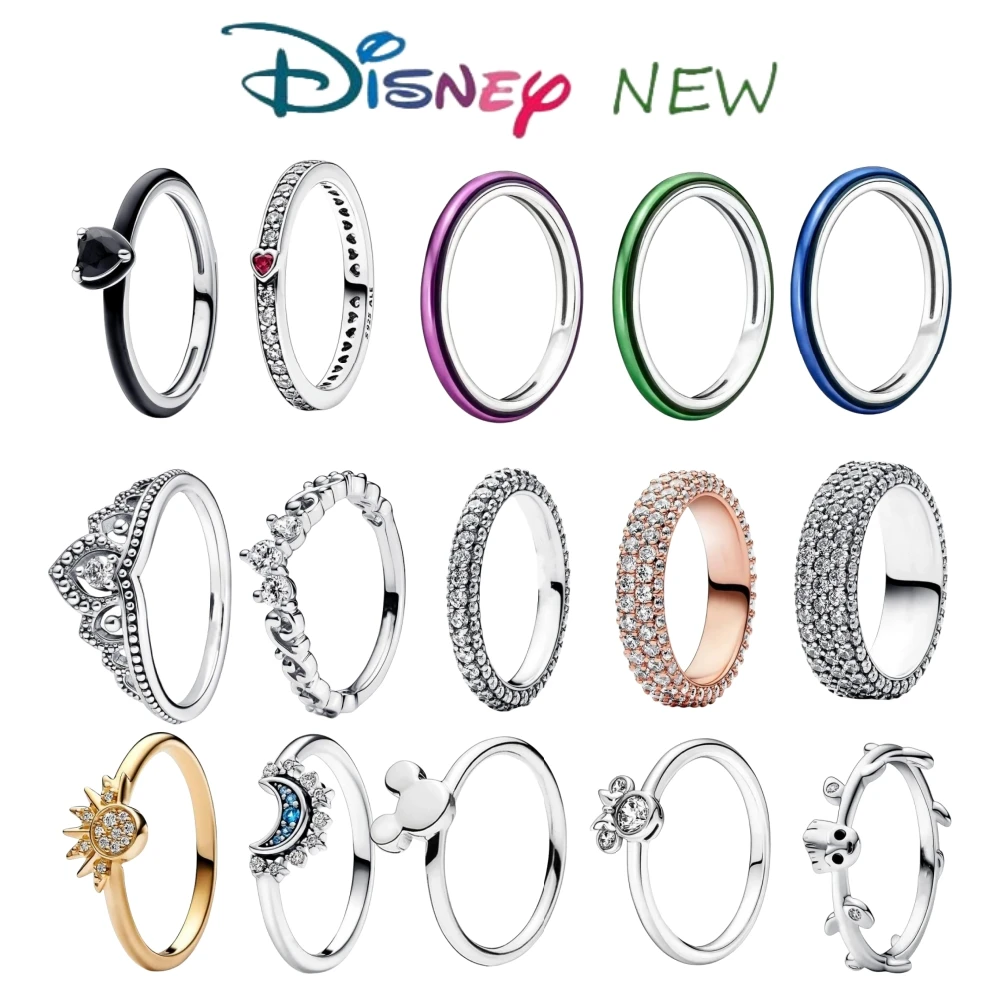 New-Disney-Minnie-Mouse-Sparkling-Head-Ring-Love-Flower-Daisy-Ring ...