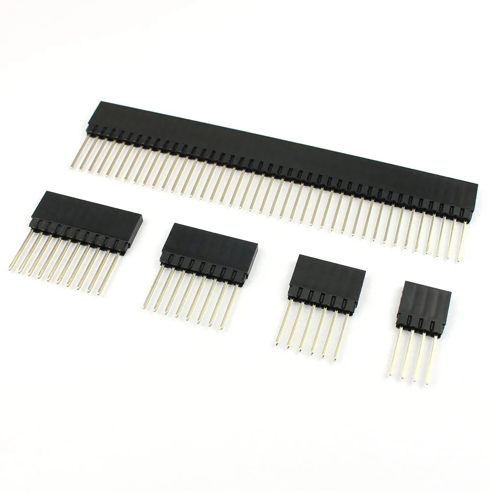 Conector-hembra-de-cabeza-recta-para-Arduino-5-piezas-2-54mm-PC104-4P ...