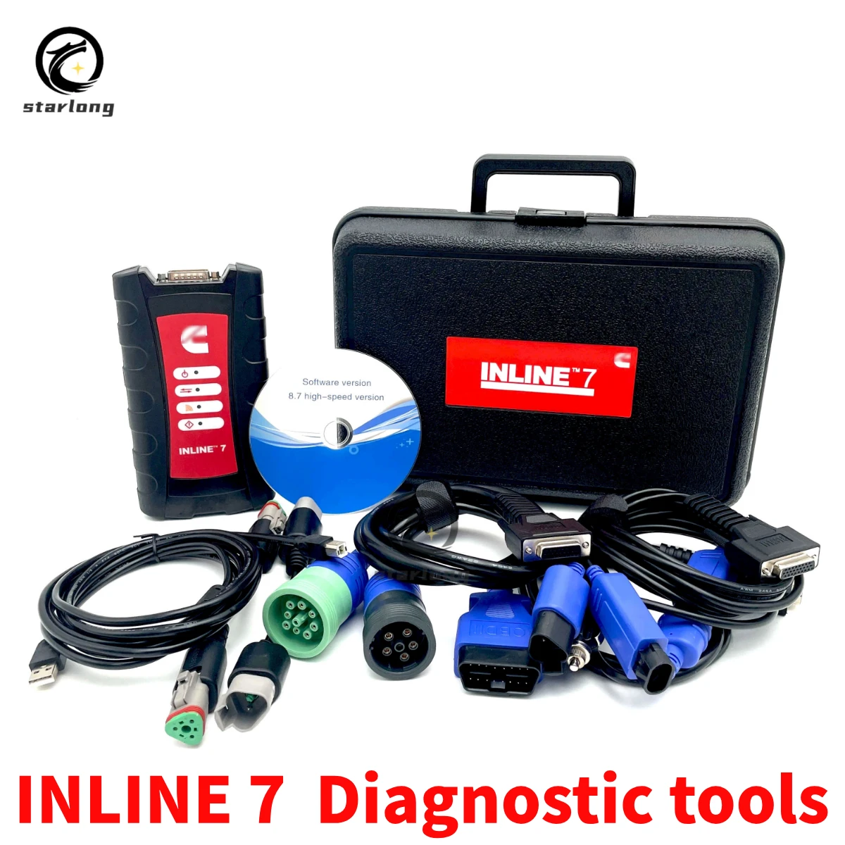 For-Cummins-8-9-Software-INLINE-7-Data-Link-Adapter-Cummins-Diagnostic ...