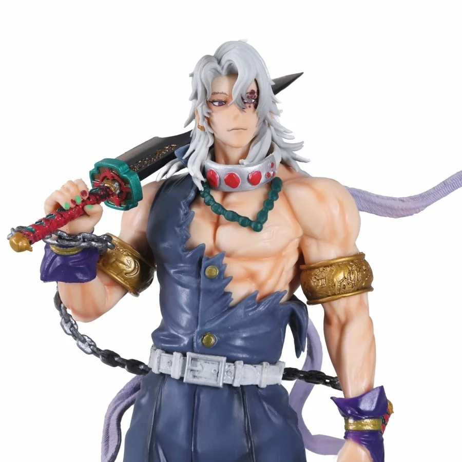 Anime Kimetsu No Yaiba Uzui Tengen Figure Douma Demon Slayer Action ...