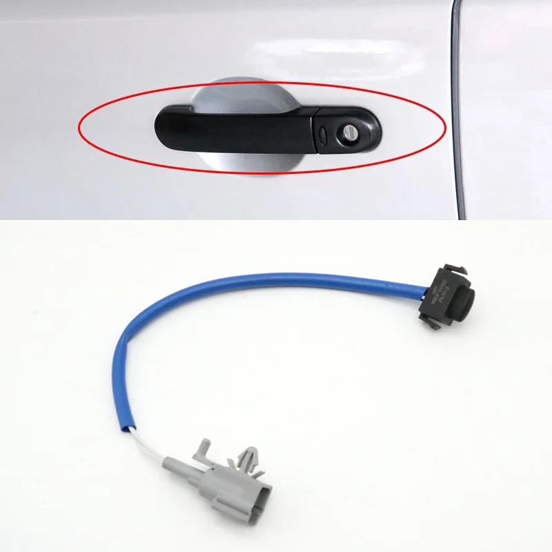 Car-Exterior-Door-Pull-Handle-Smart-Keyless-Sensor-Button-Switch-Cable ...