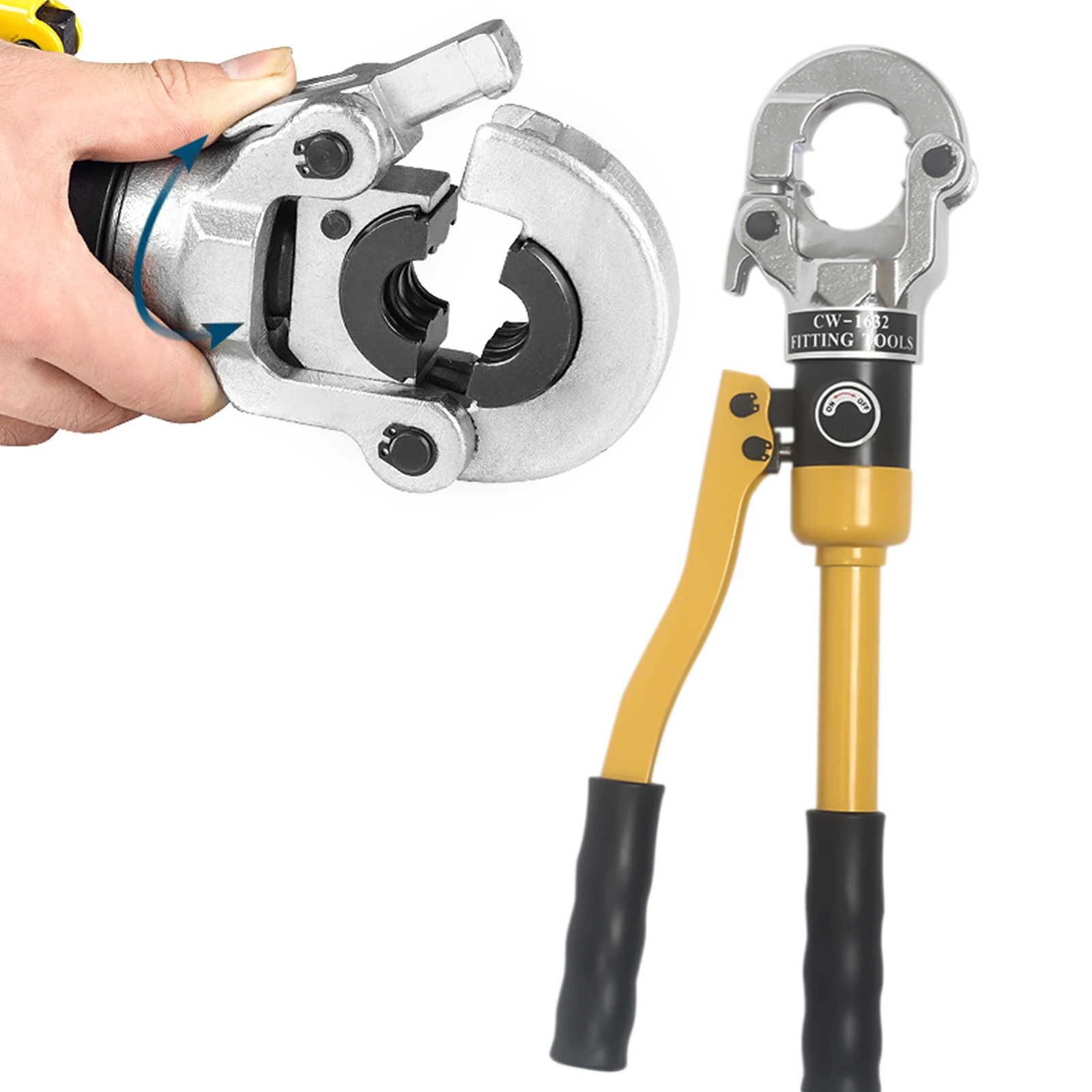 8-Tons-Tube-Crimper-Hydraulic-Press-Pliers-TH16-32mm-Hydraulic-Crimping ...