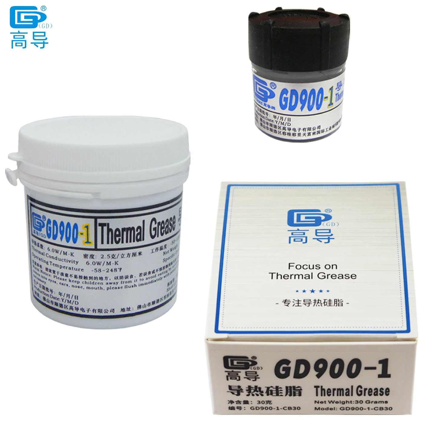 Net-Weight-30-150-Grams-6-0-W-M-K-Gray-GD900-1-Thermal-Conductive ...