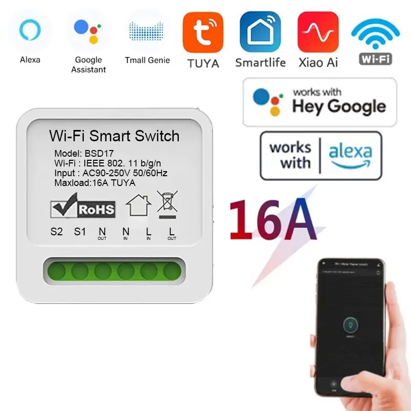 16A-Wifi-Smart-Switch-2-Way-Wireless-Control-DIY-Light-Switches-Mini ...