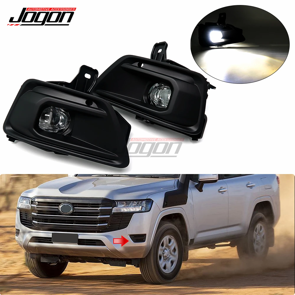 LED Car Front Bumper Headlight Fog Lamp Daytime Running Light DRL For ...