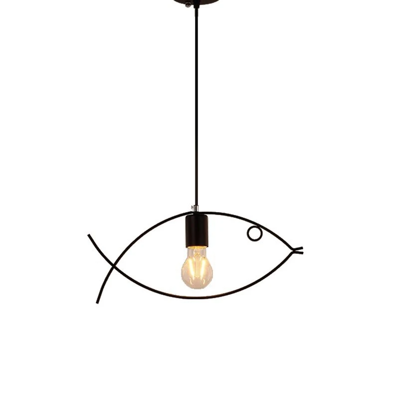 Home Lighting Fixtures | Kitchen Light Modern | Fish Pendant Lamp ...