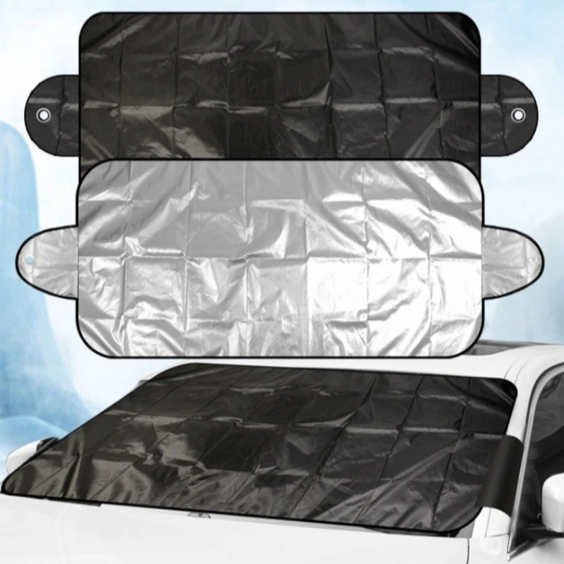 Car Exterior Protection Snow Blocked Car Covers Snow Ice Protector ...