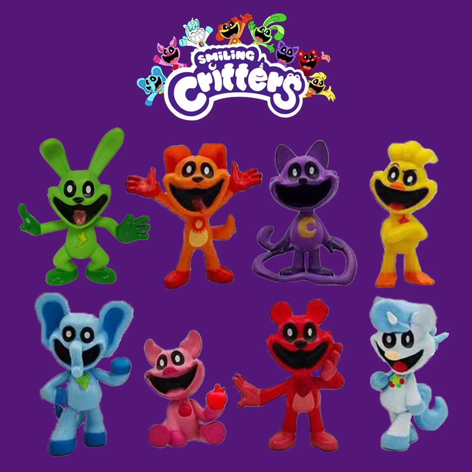 10CM-Smiling-Critters-Figure-Smiling-Critters-Cat-Nap-Dog-Day-Catnap ...