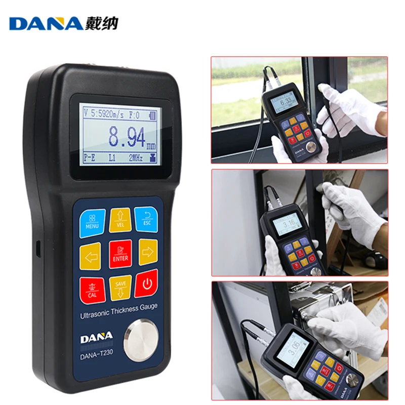 DANA-T230-Metal-Thickness-Meter-Through-Coating-Ultrasonic-Thickness ...