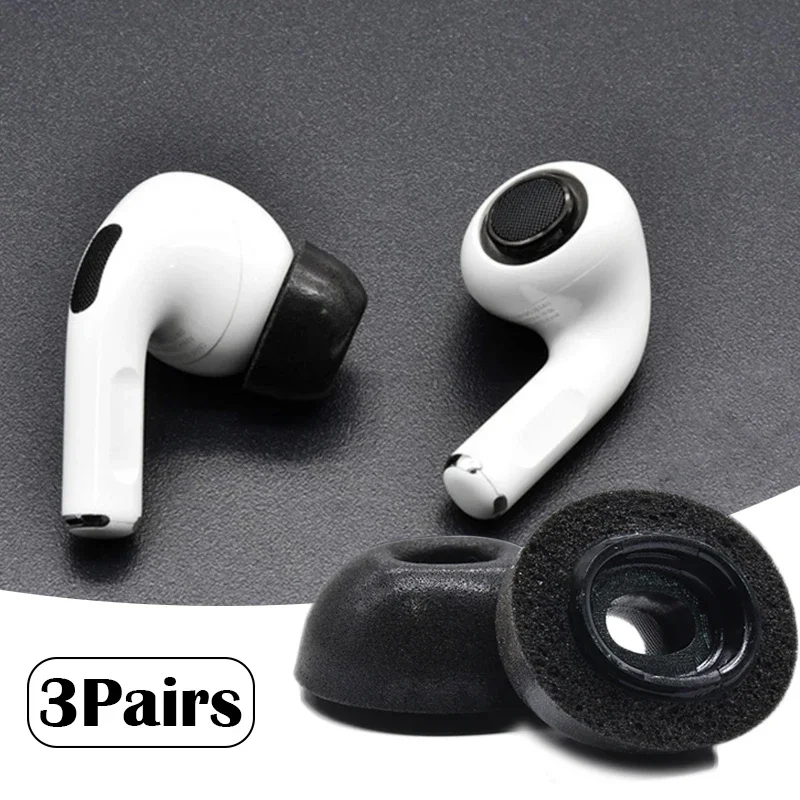 For-Apple-AirPods-Pro-Ear-Tips-Memory-Foam-Tips-Anti-Slip-Earbuds-Ear ...