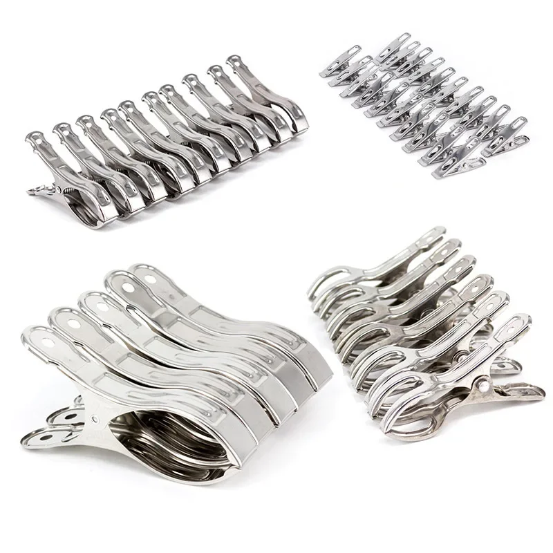 1pack-Cloth-Clip-Stainless-Steel-Heavy-Duty-Large-Beach-Towel-Clips ...