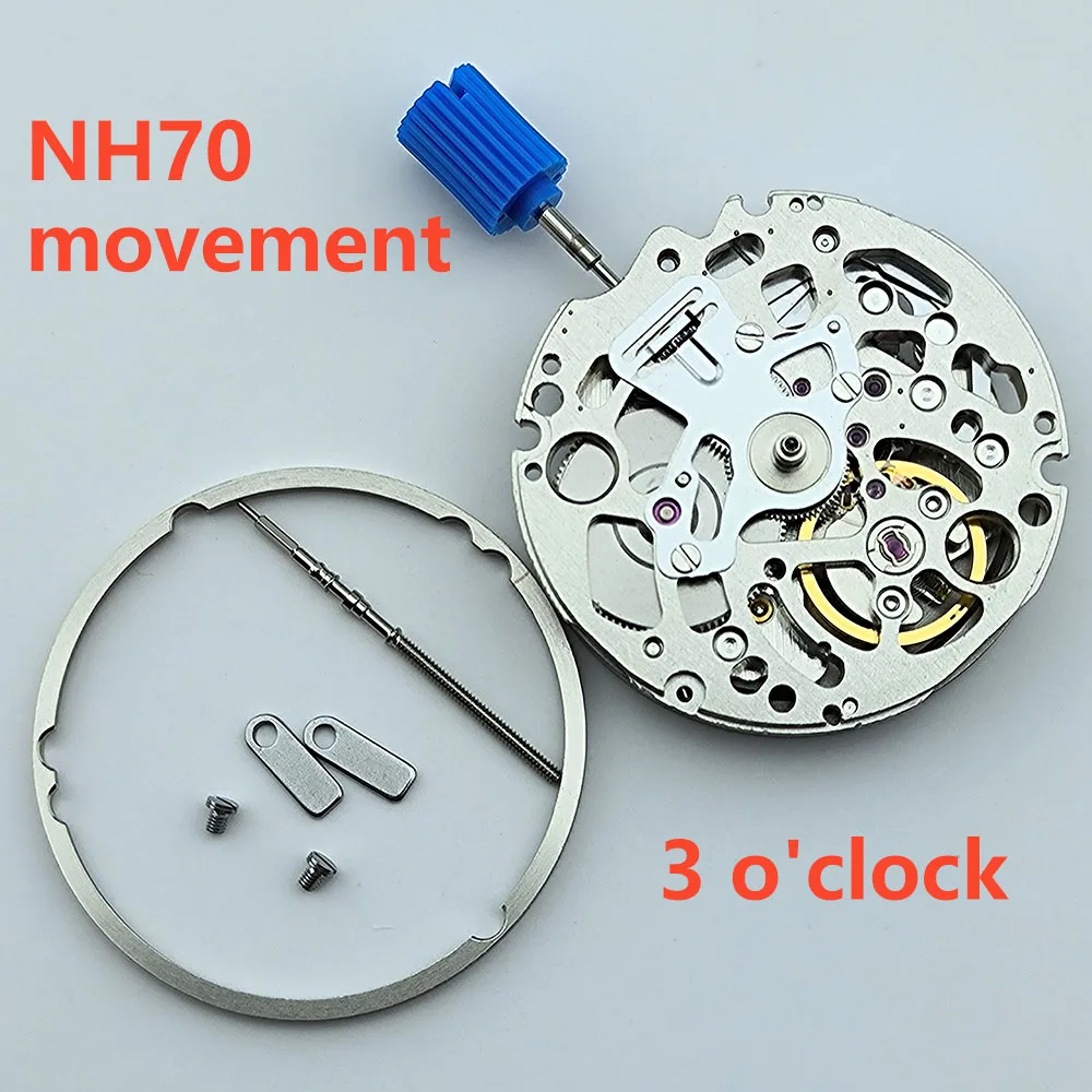 NH70-Movement-3-o-clock-Mechanical-Automatic-Movement-Skeleton-For ...