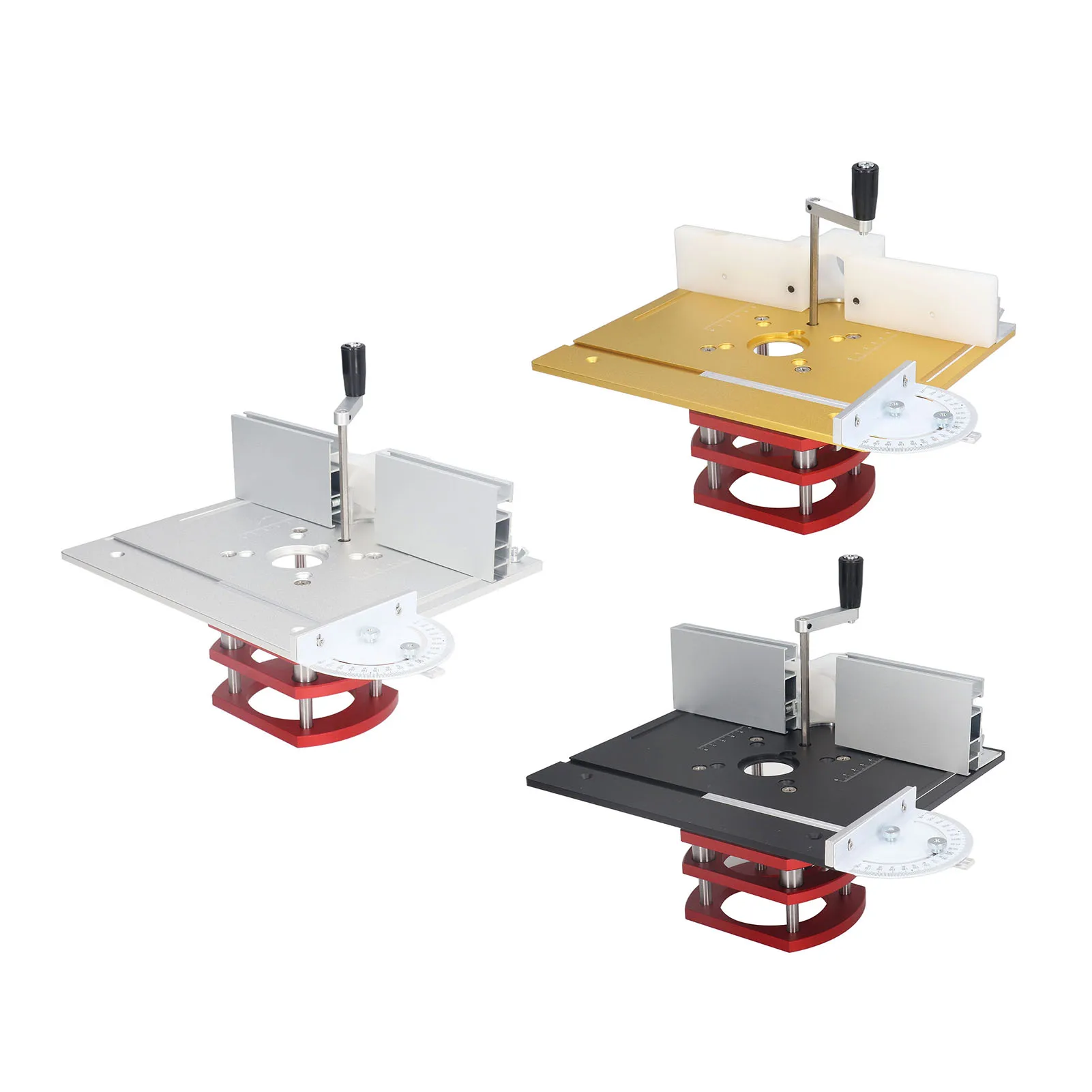 Elevador-do-router-com-placa-superior-Router-Base-levantamento ...