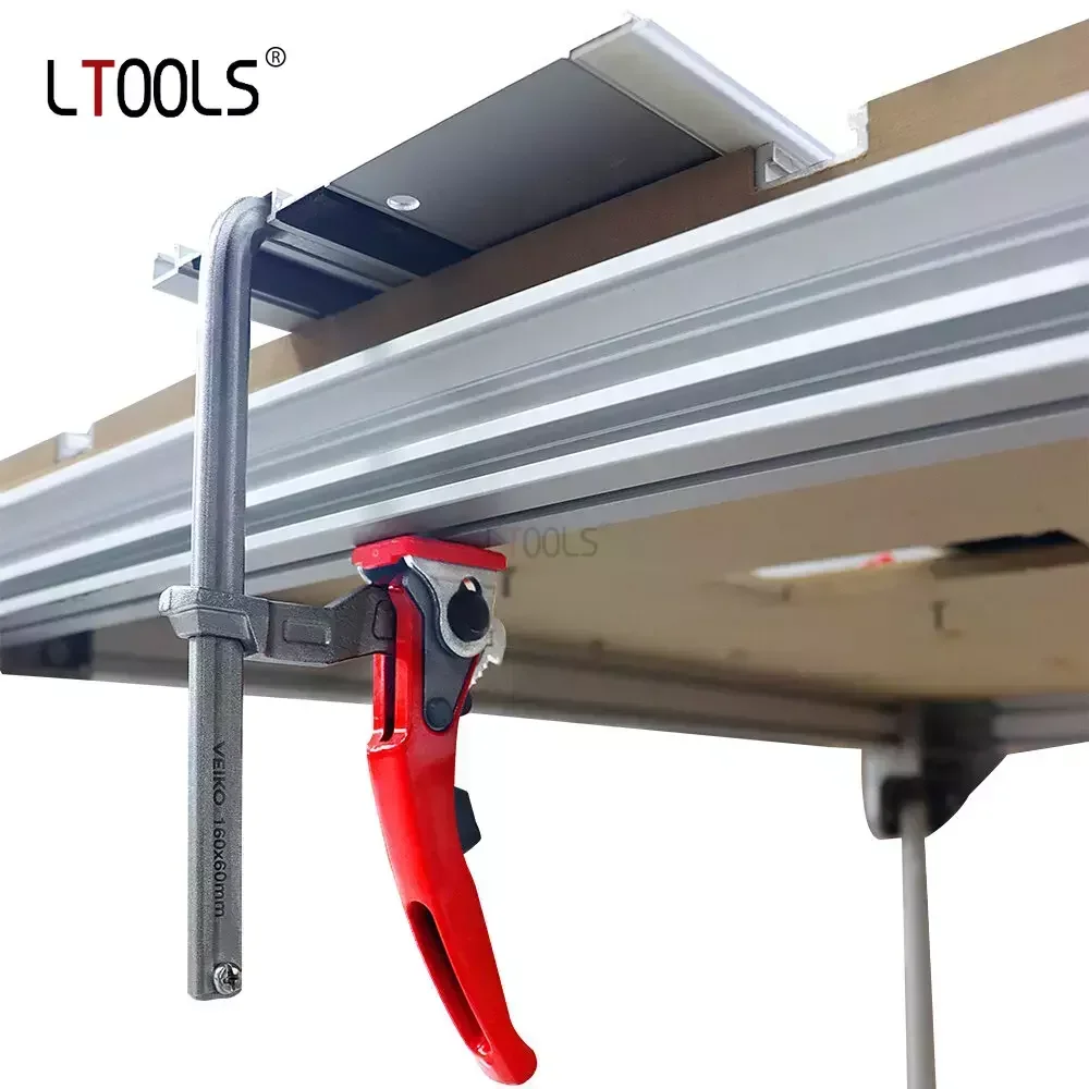 Alloy-Steel-Upgrade-Quick-Ratchet-Track-Saw-Guide-Rail-Clamps-For ...