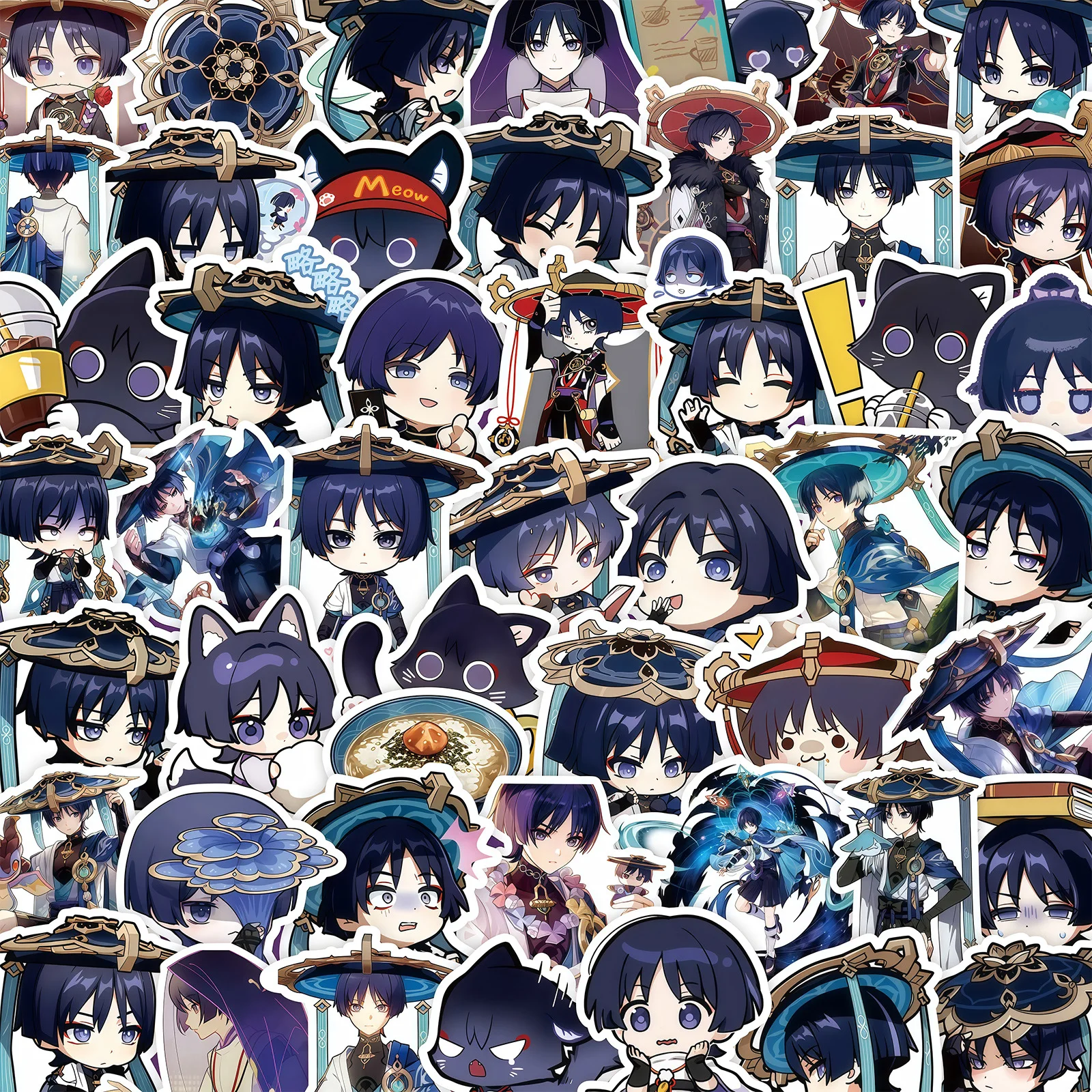 Haizou Genshin Impact Stickers: Elevate Your Genshin Experience with ...
