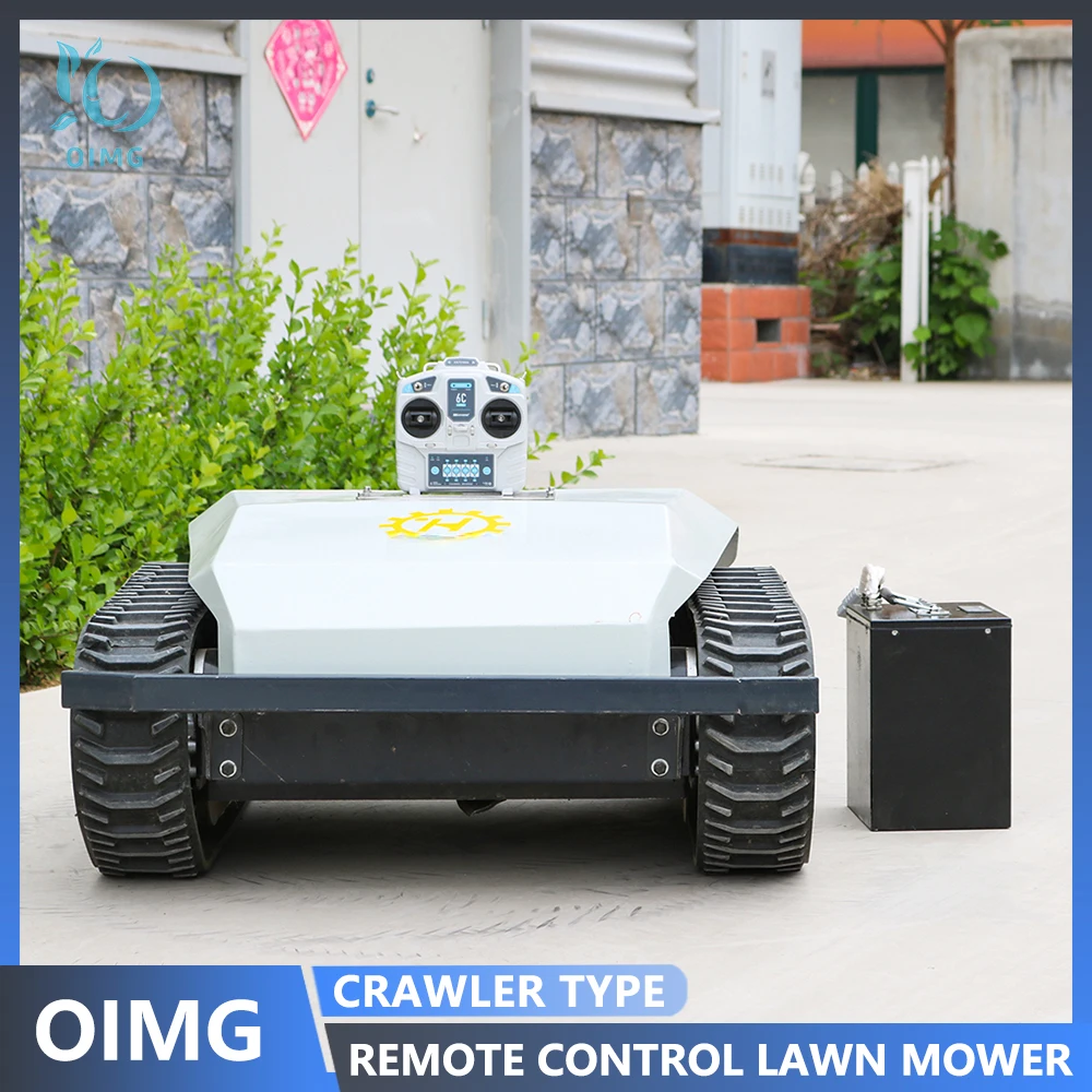 Remote-Control-Electric-Lawn-Mower-Crawler-Home-Use-Multi-Function-AI ...
