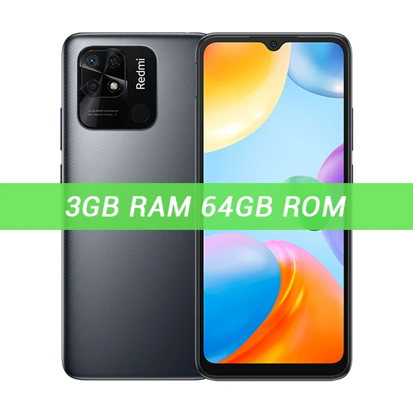 Global Version Xiaomi Redmi 10C 4GB 64GB / 4GB 128GB Snapdragon 680 ...