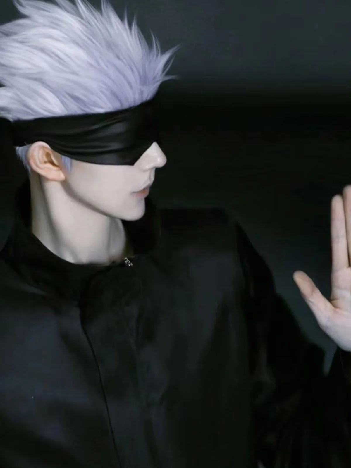 Anime-Jujutsu-Kaisen-Satoru-Gojo-Cartoon-Cosplay-Prop-Eyeshade-Blinder ...