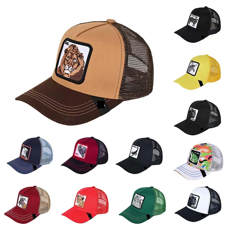 Animal-Baseball-Cap-Summer-Travel-Peaked-Cap-Men-s-Embroidery-Hip-Hop ...