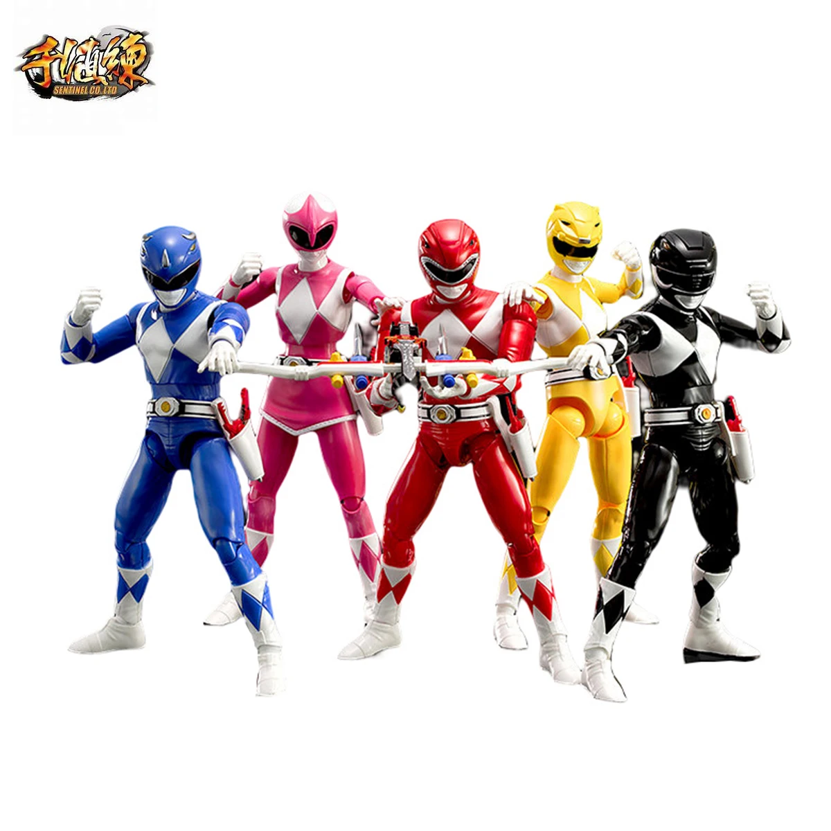 Ação De Montagem Original Power Rangers Figura Anime, Bandai Sentinela ...