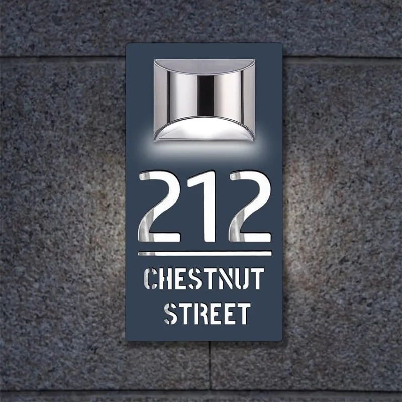 Street Number Signs