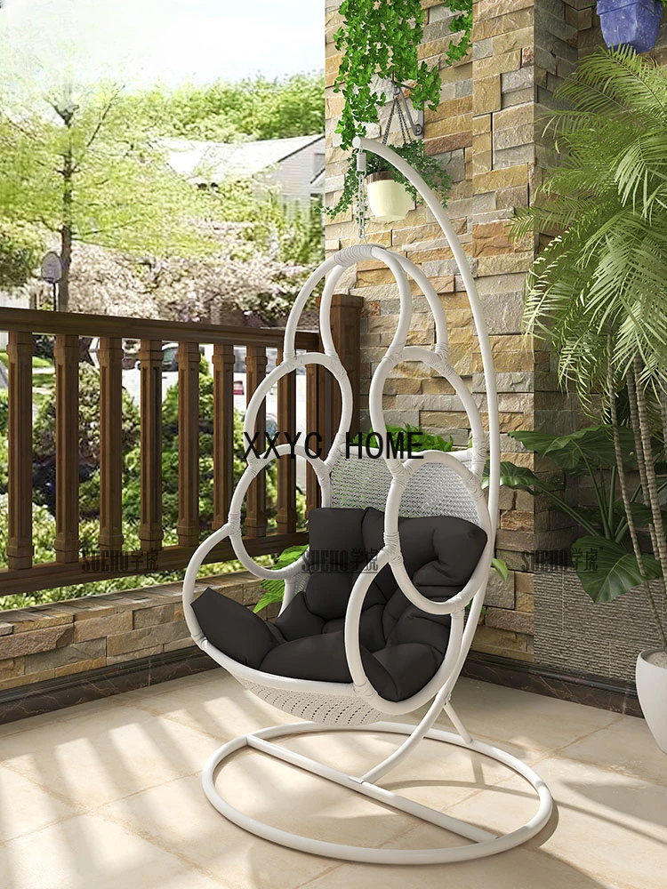 Nordic-Outdoor-Rattan-Cradle-Balcony-Adult-Glider-Indoor-Rocking-Chair ...