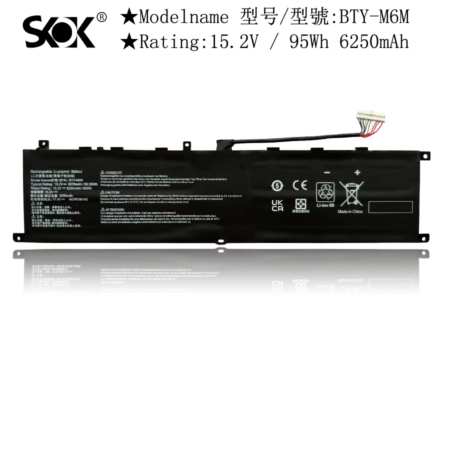 BTY-M6M-Laptop-Battery-Replacement-for-MSI-Creator-15-A10SD-A10SF-GS66 ...