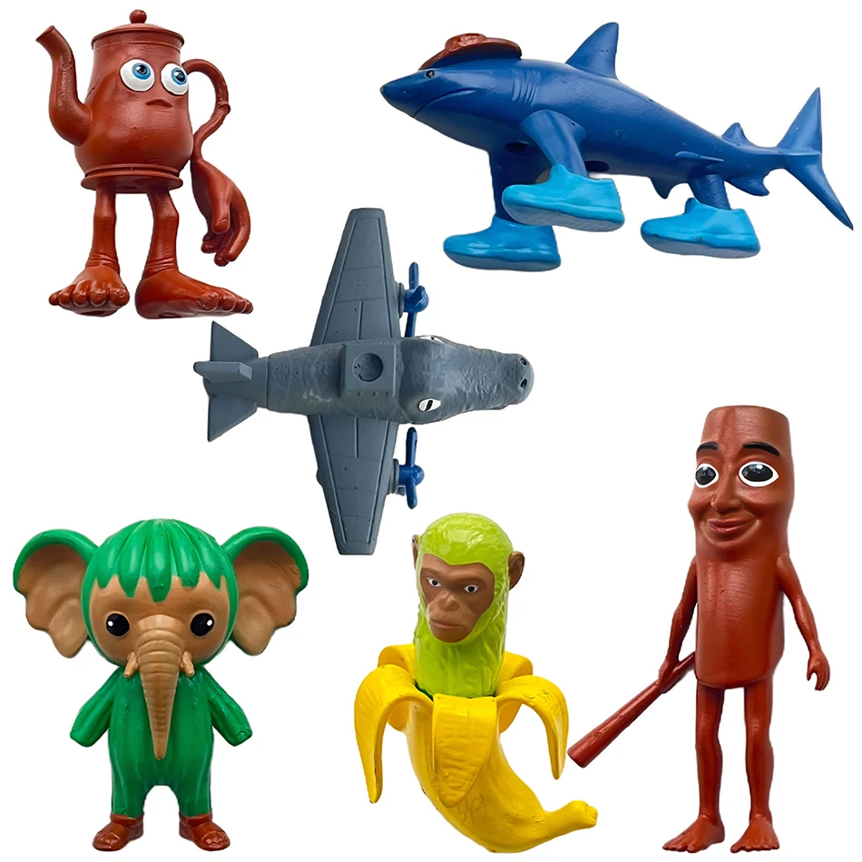 4-9cm tung tung tung sahur figuras brinquedos móveis tutu tutu sahur ...