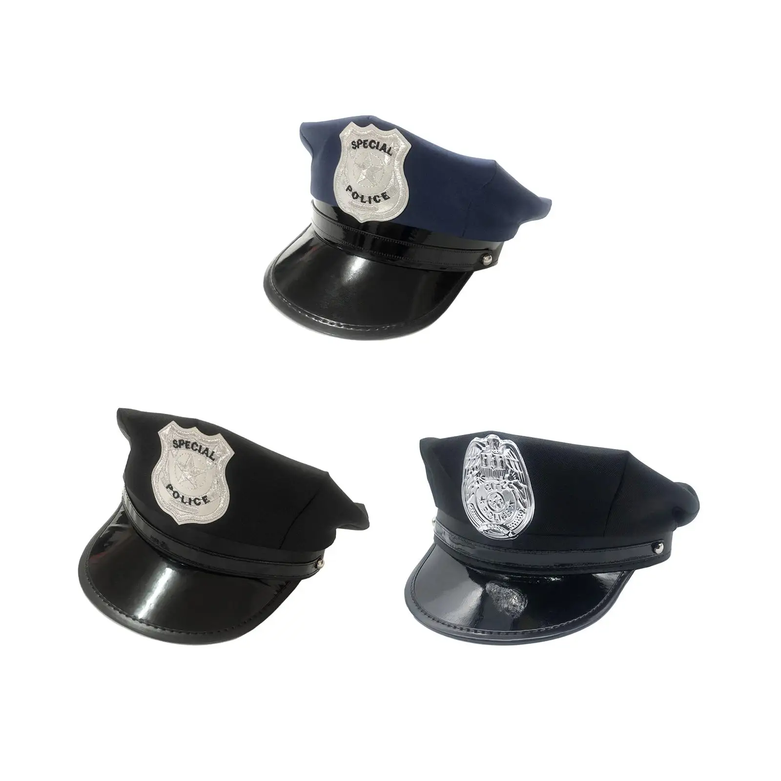 Children Police Hat Cosplay Role Play Cop Hat Dress up Funny Officer ...