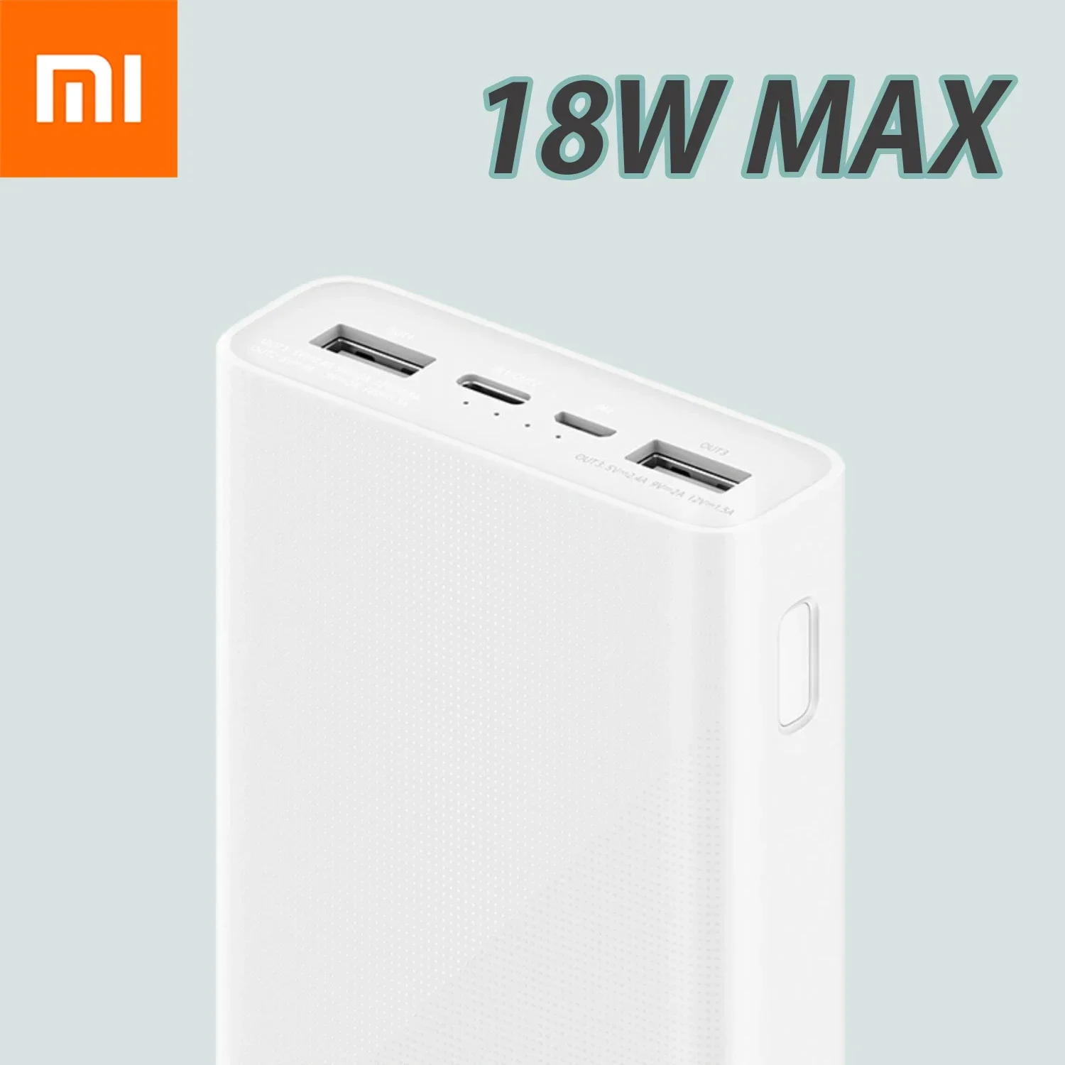 Xiaomi-Power-bank-20000mAh-3-PLM18ZM-18W-2-Way-Fast-Charging-USB-C-Mi ...