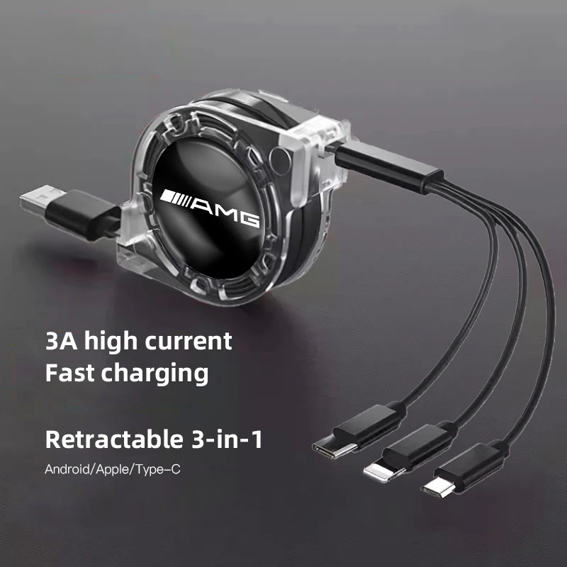 3-In-1-Micro-USB-Type-C-Charging-Cable-Multi-Charger-For-Mercedes-Benz ...