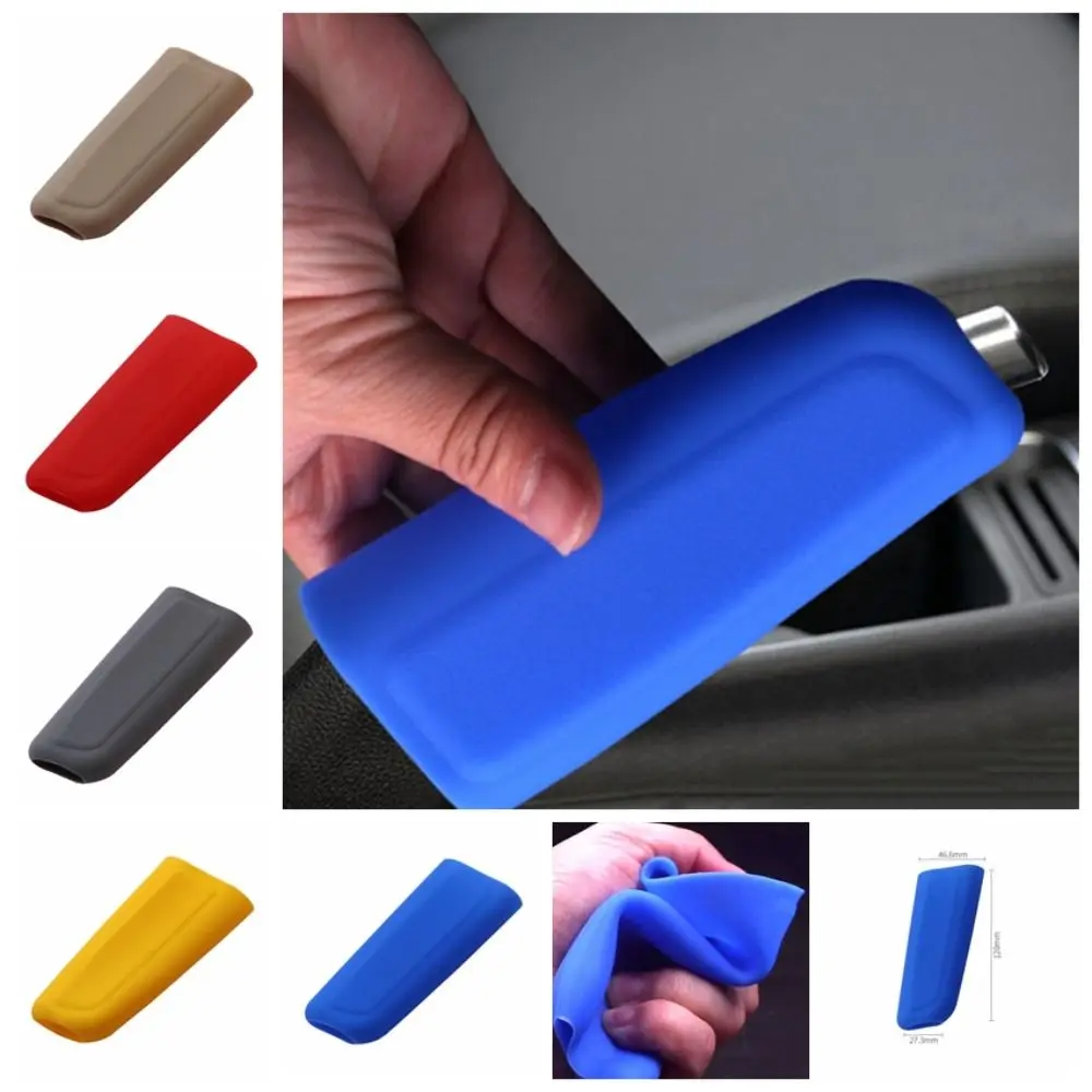 Easy-To-Clean-Hand-Brake-Sleeve-Car-Silicone-Handbrake-Cover-Manual ...