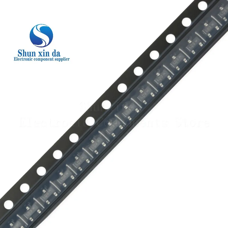 10pcs BAT54SLT1G LD3 SOT-23 30V/200mA 1 Pair Series SMD Schottky Diode ...