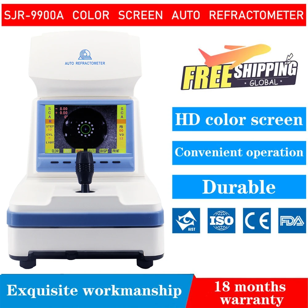 Optical Equipment Auto Refractometer SJR 9900A Auto Refractor With Low ...