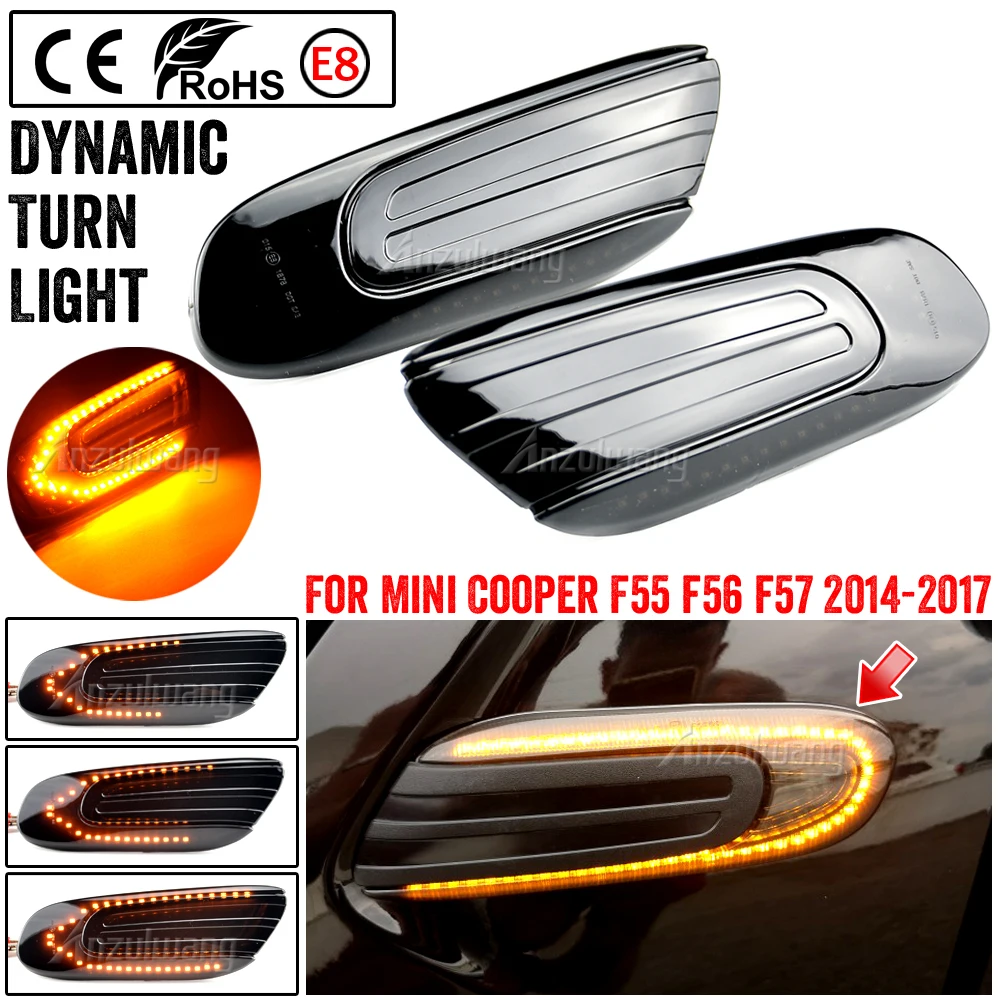 LED-Dynamic-Side-Marker-Turn-Signal-Indicator-Repeater-Light-Sequential ...