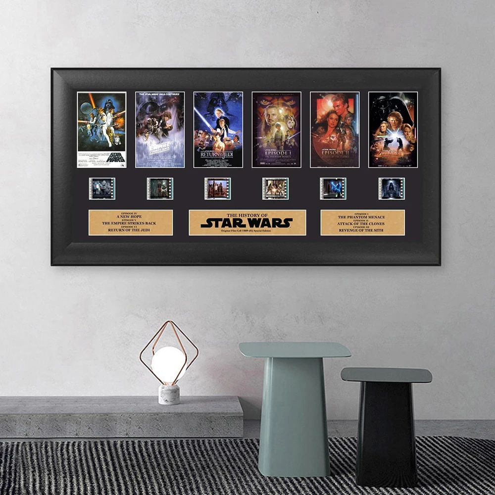 Framed Star Wars Movie Poster