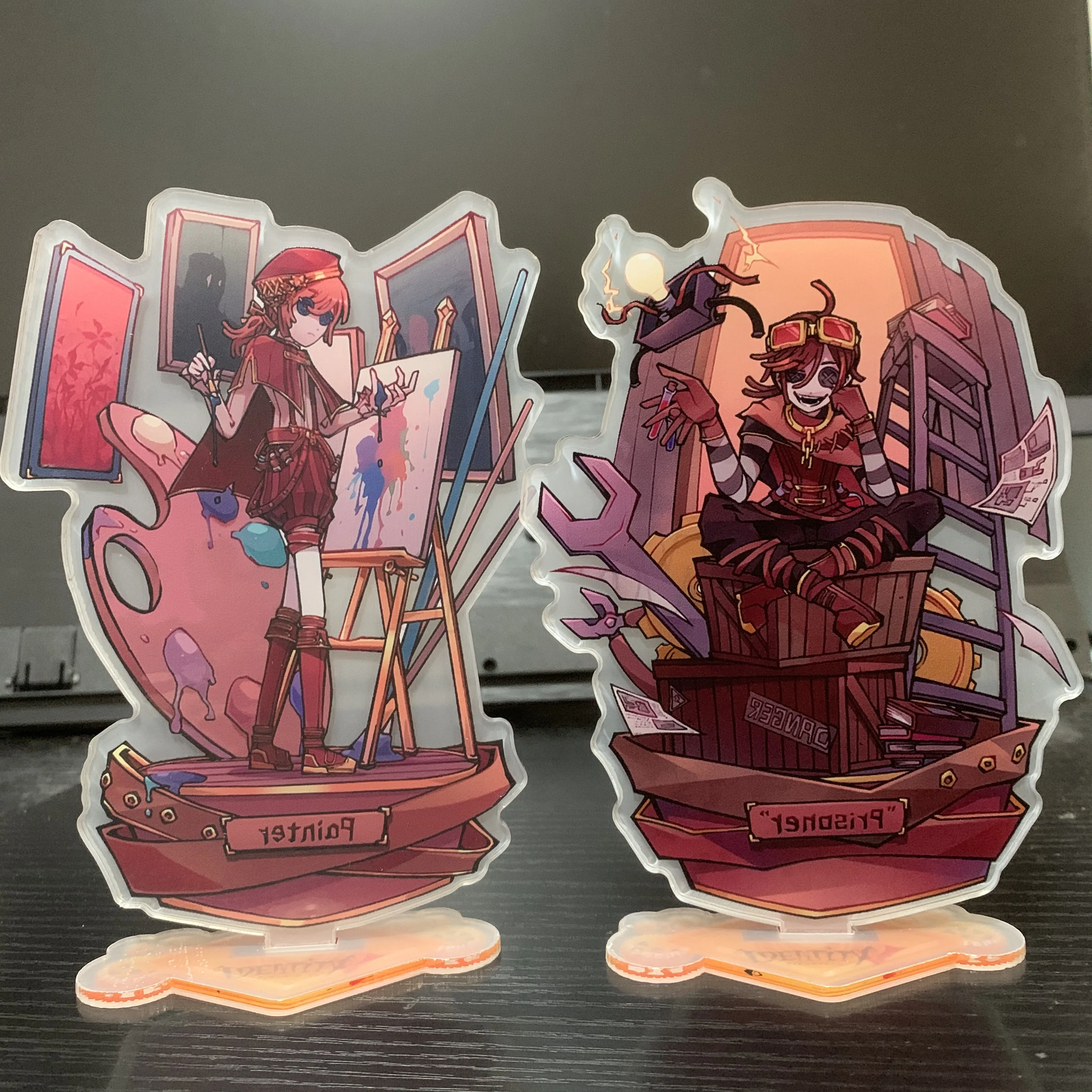 Hot Anime Identity Ⅴ Figures Luca Balsa Acrylic Stands Edger Valden Eli ...