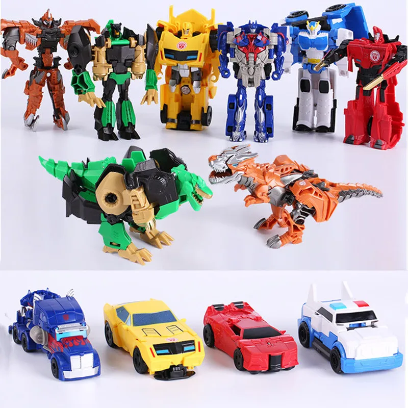 Mini Deformation Robocar Robot Transformation Car Dinosaur Anime Movie ...