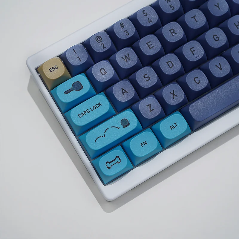 Idobao Blue Keycap PBT Keycap Cute Anime Keycap Mechanical Keyboard ...